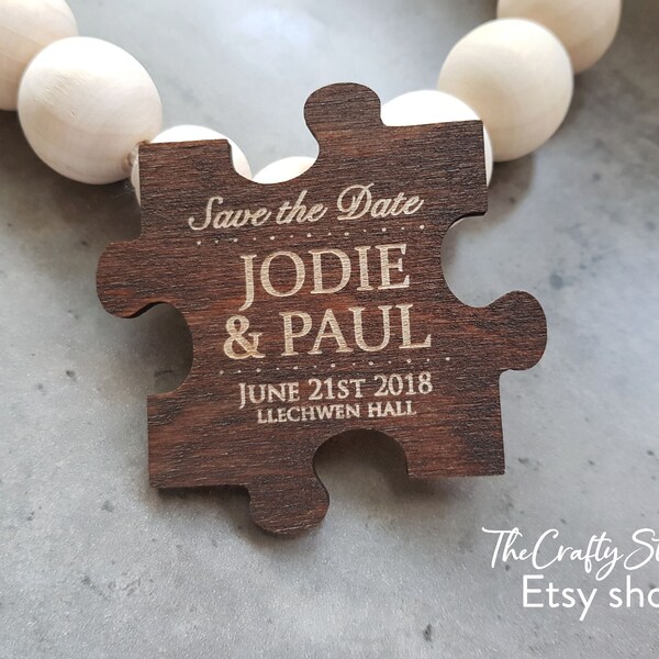 Wooden Date Puzzle - Etsy