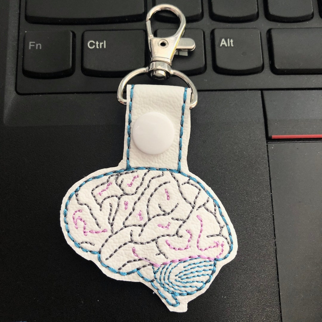 Brain Keychain Science Key Chain Teacher Gift Student Gift - Etsy