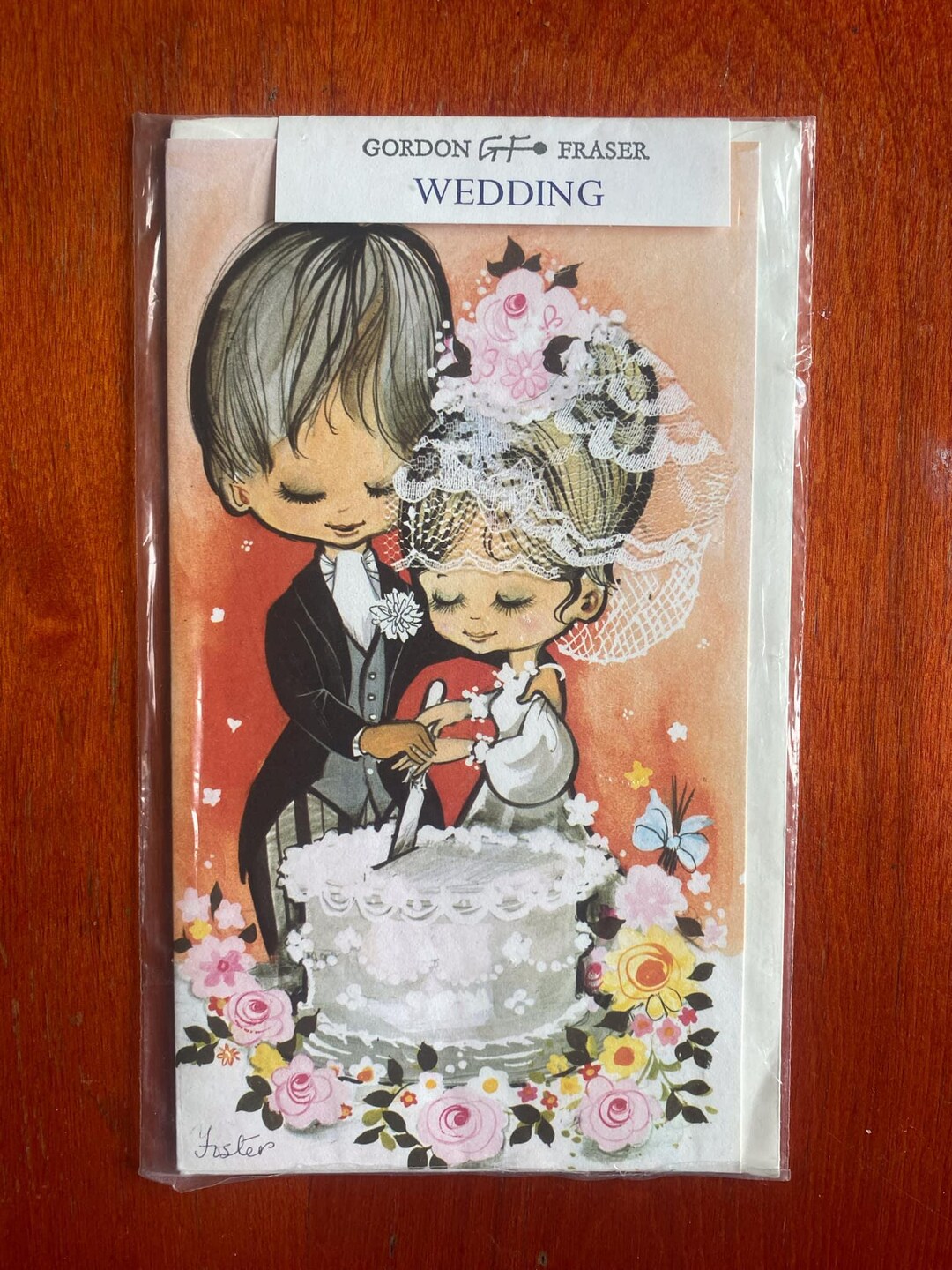 Gordon Fraser Wedding Card Unopened - Etsy