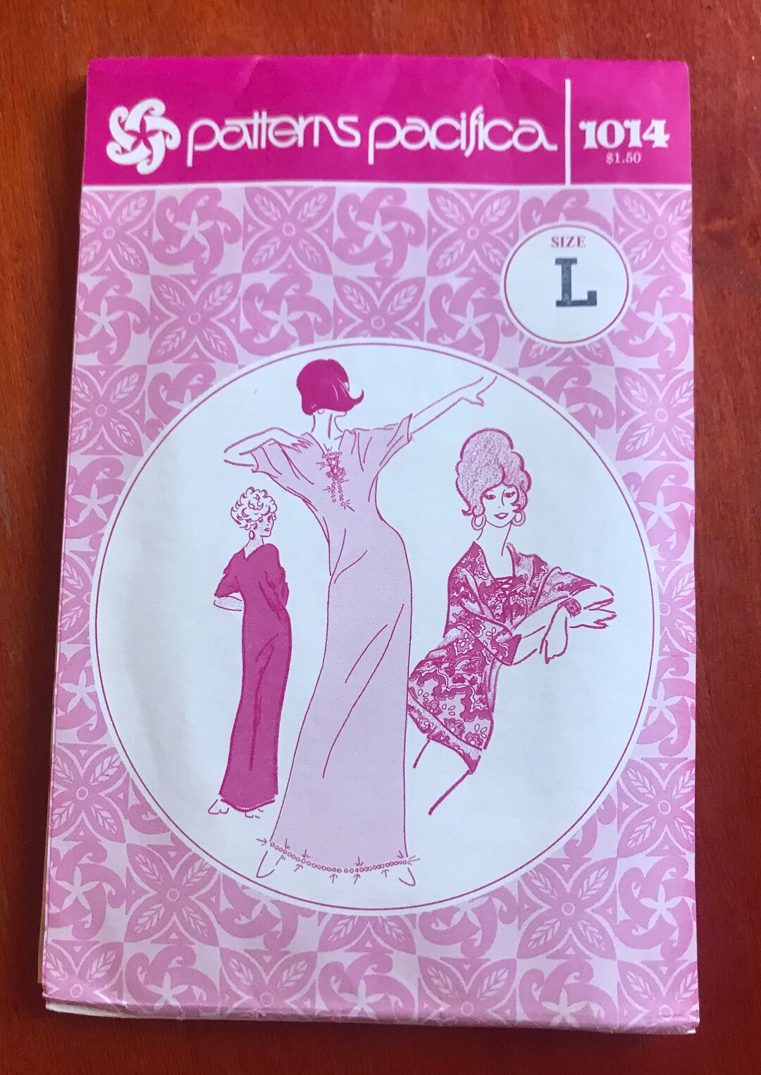 Vintage 1970s Patterns Pacifica 1014 Hawaiian Sewing Pattern - Etsy