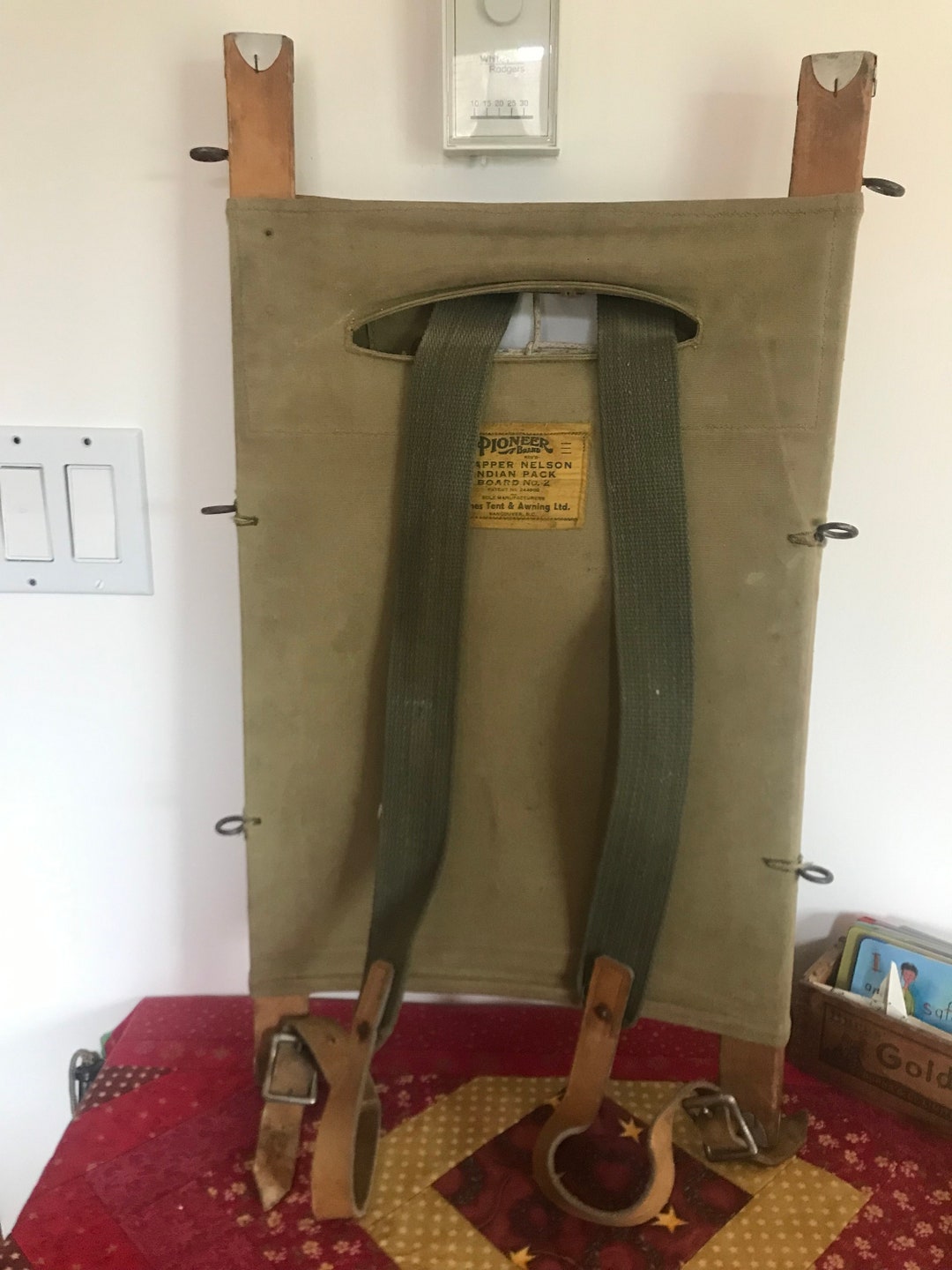 Vintage 1920s Pioneer Brand Trapper Nelson Indian Packboard No 2 - Etsy