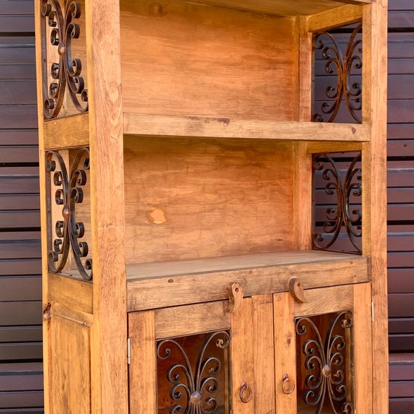Reclaimed Wood Bookcase - Etsy