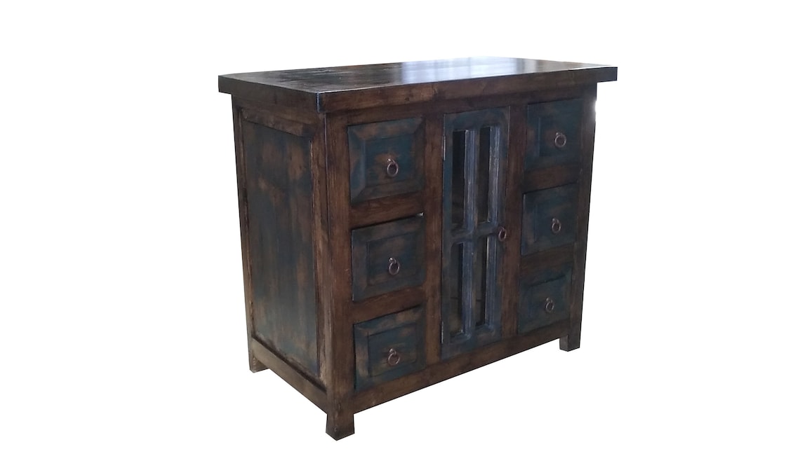Small Rustic Bathroom Vanity - Etsy