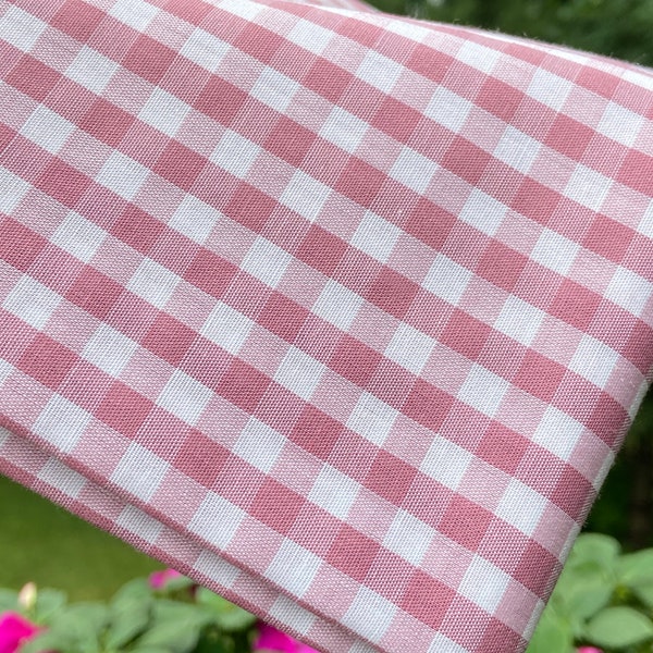 Gingham Fabric - Etsy