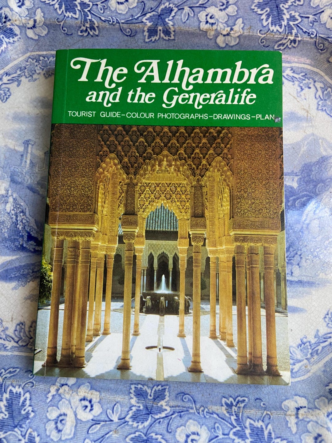 Vintage the Alhambra and the Generalife Tourist Guidebook With Color ...