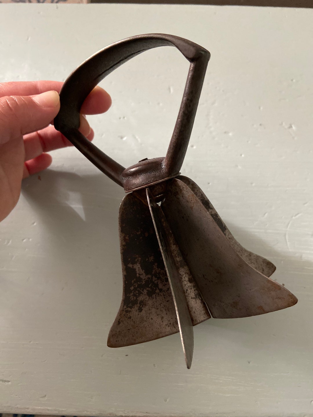 Antique Vegetable Chopper - Cast Iron Chopper - Bell Shaped Chopper - Etsy