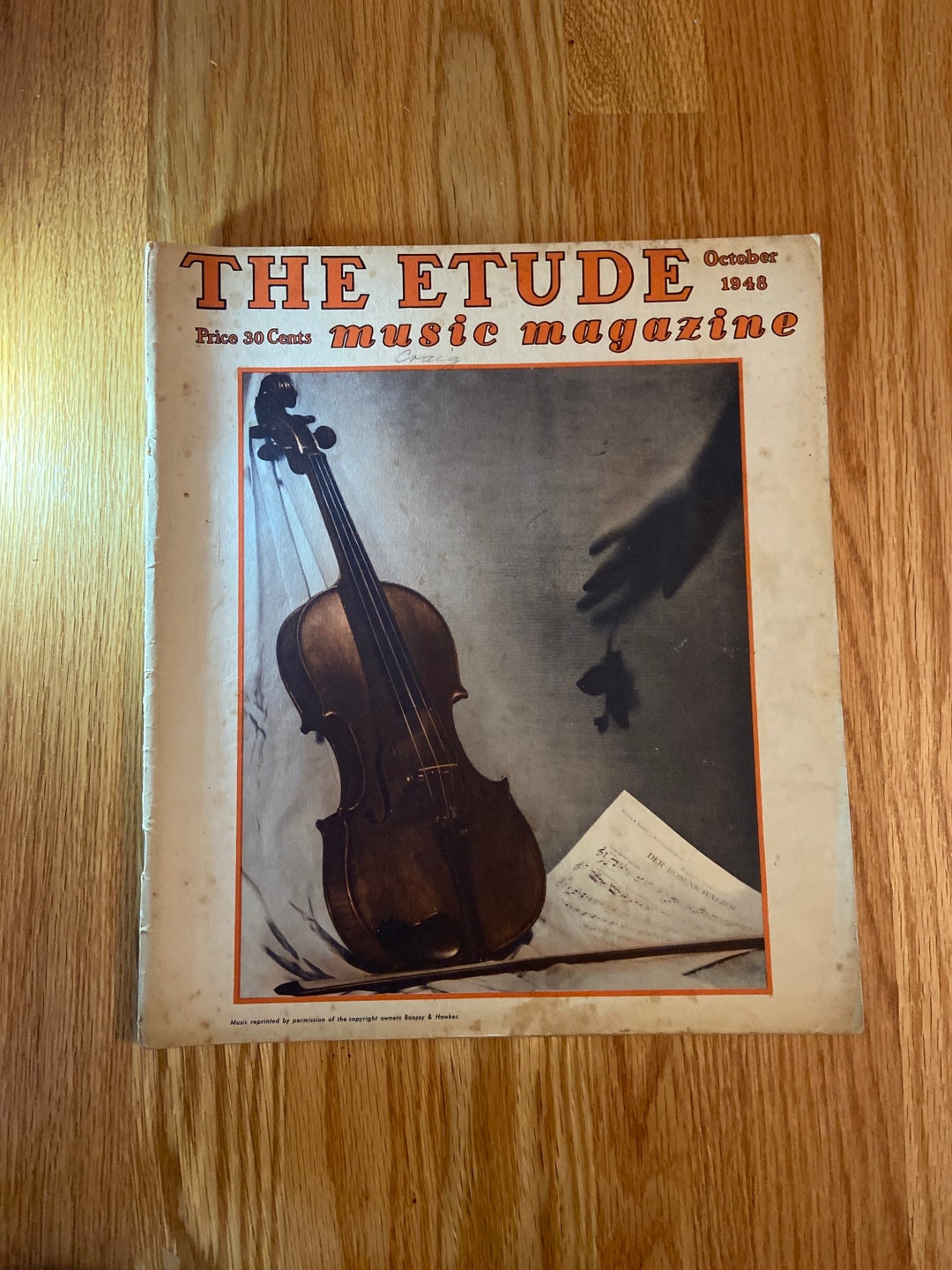 The Etude Music Magazine October 1948 - Etsy
