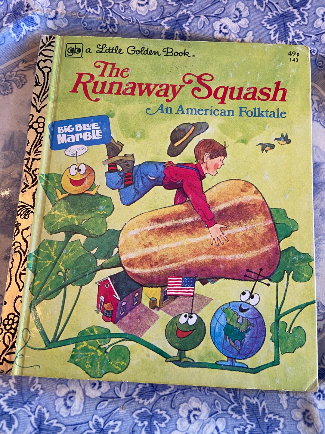 Little Golden Book "the Runaway Squash: an American Folktale" by Gale ...