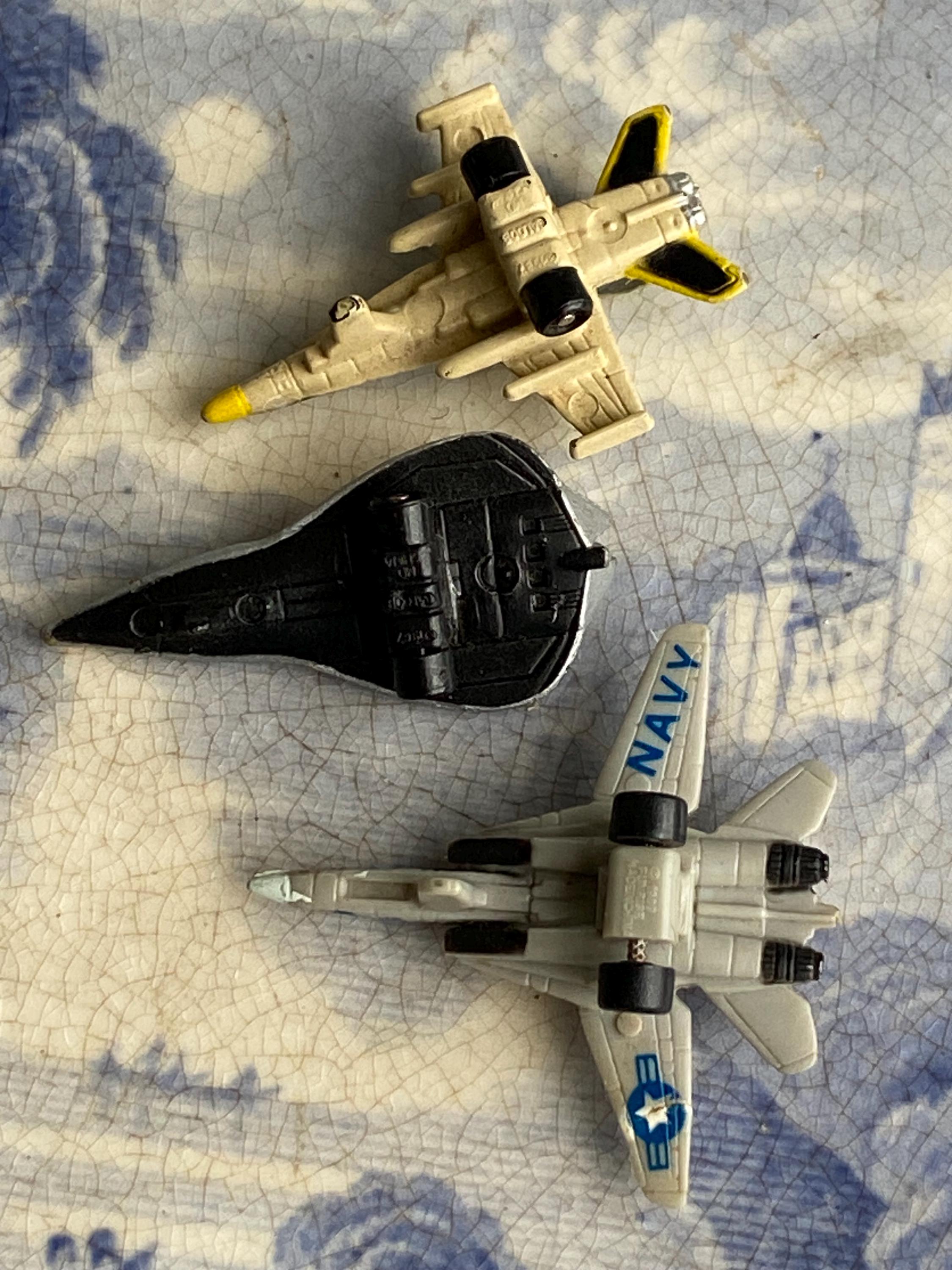 Vintage Galoob Micro Mini Military Jets, Your Choice of Die Cast ...
