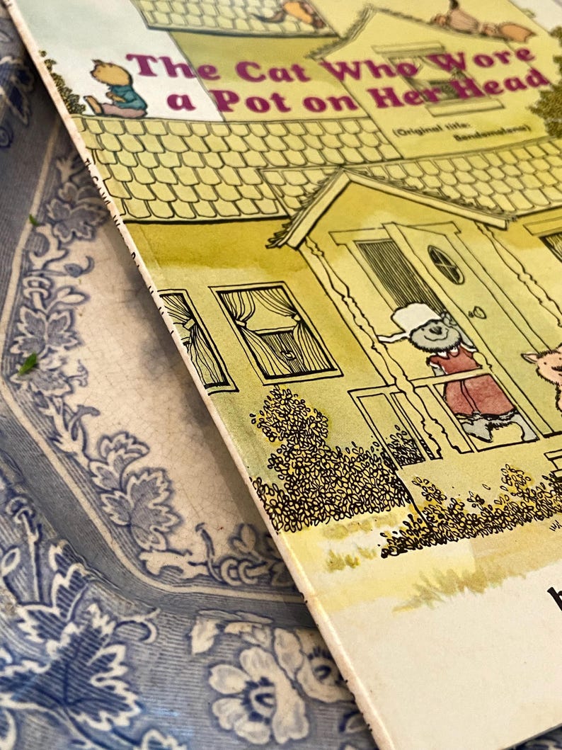 The Cat Who Wore a Pot on Her Head Book by Jan Slepian and Ann Seidler ...
