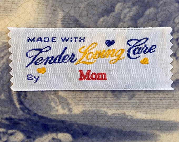 Labels for Crafting Made With Tender Loving Care by Mom Set of 25 - Etsy