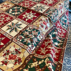 Vintage Ozark Calico Quilting Squares Fabric by Fabri-quilt Inc. - Etsy