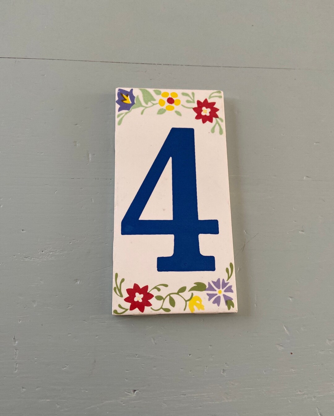 Vintage Ramona Porcelain Tile Decorative Floral 4 Pacific Tile ...