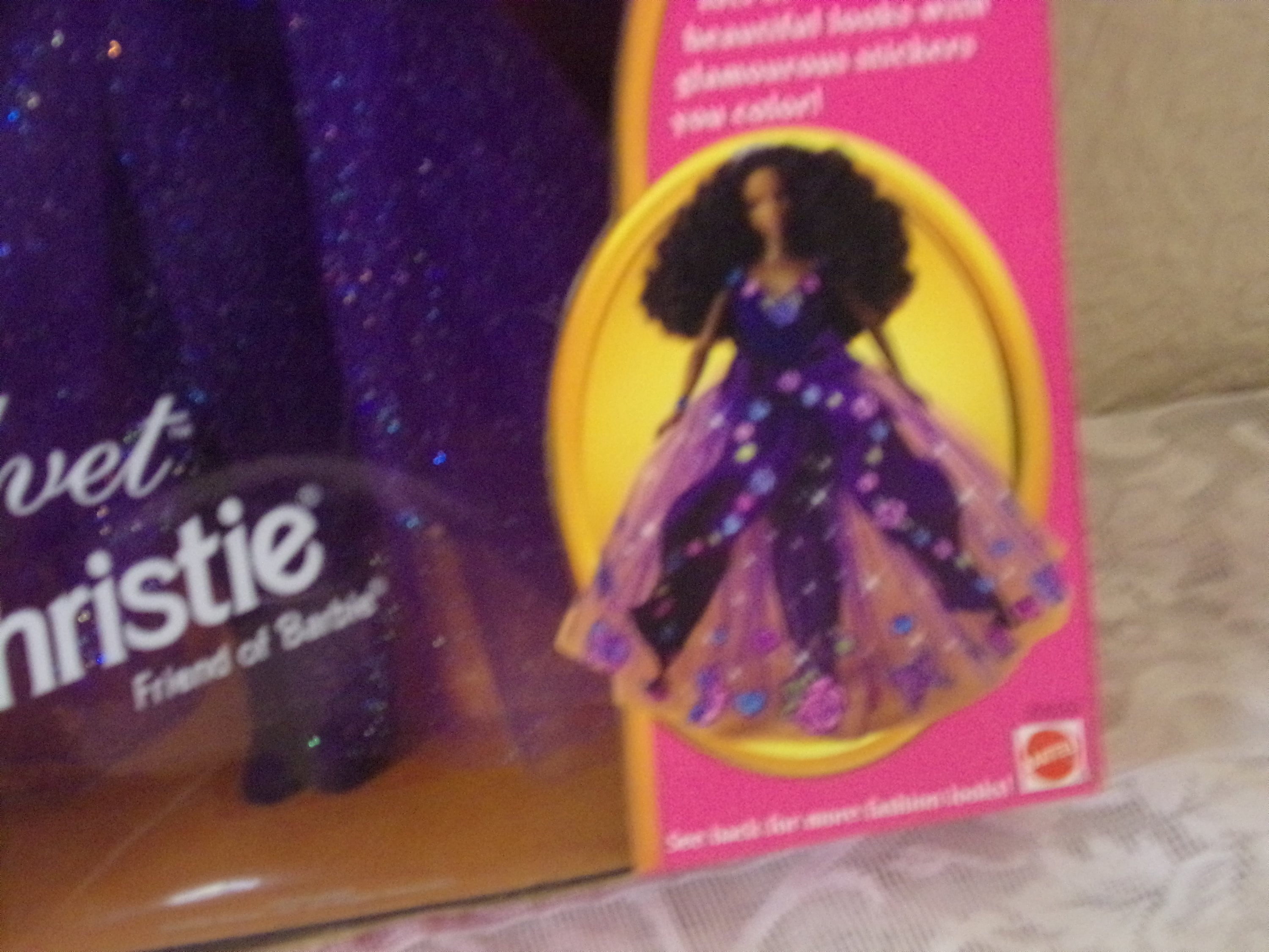 1998 Very Velvet Christie Barbie NIB Dolls Toys etna.com.pe
