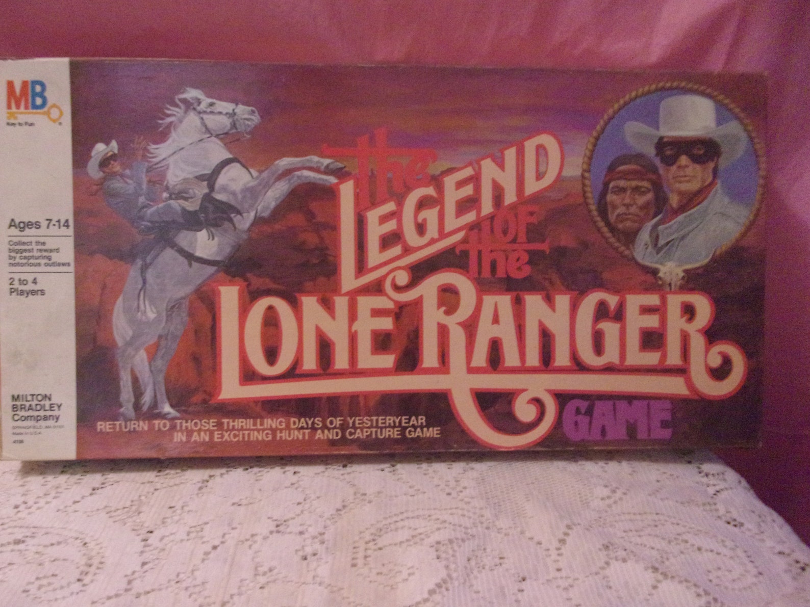 1980 the Legend of the Lone Ranger Board Game - Etsy
