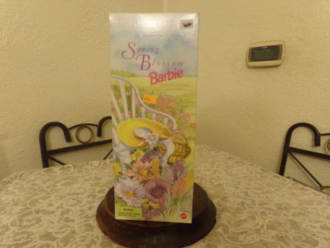 Vintage 1995 Spring Blossom Barbie Doll MIB - Etsy