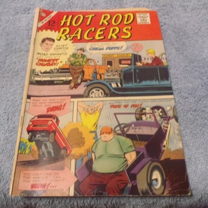 1965 Hot Rod Racers Comic Book #6 - Etsy