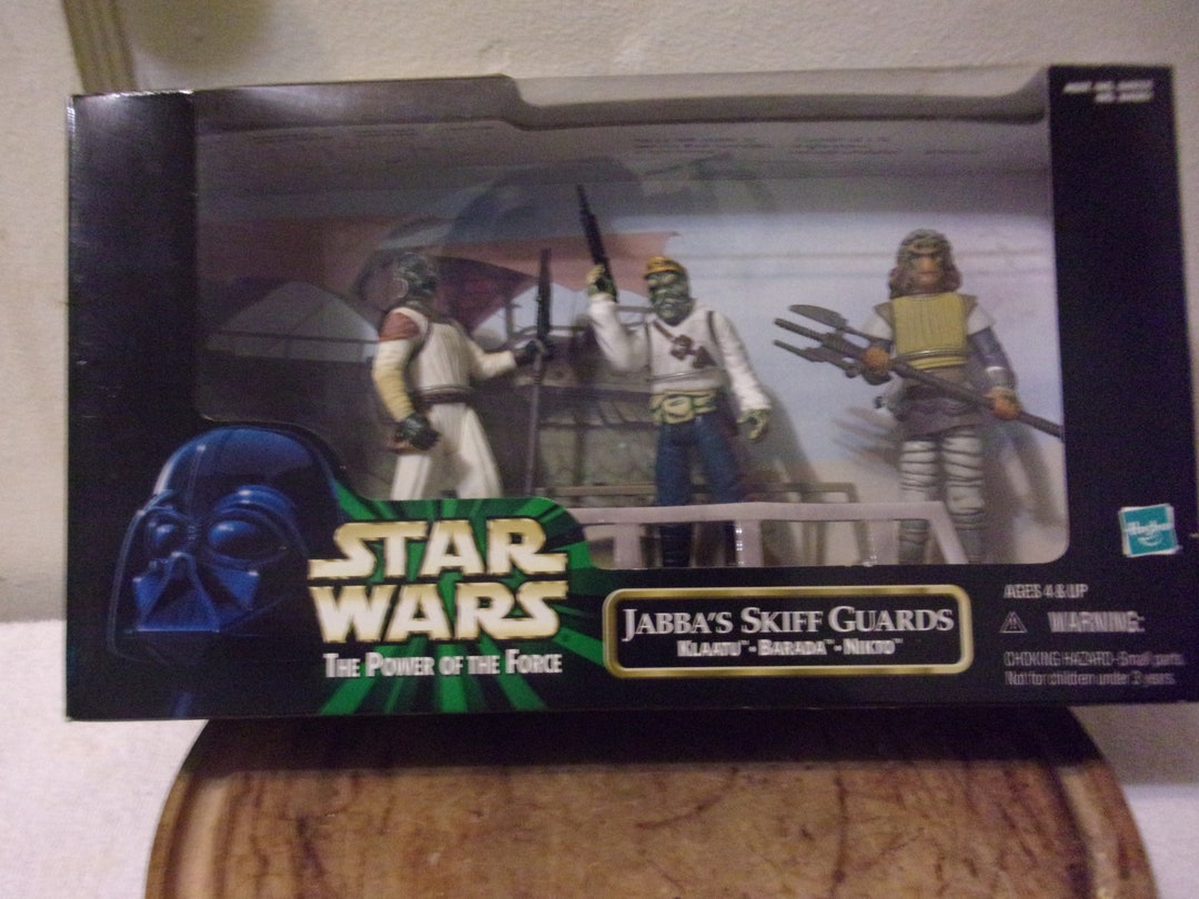 New 1998 Star Wars Jabba's Skiff Guards Action Figure - Etsy