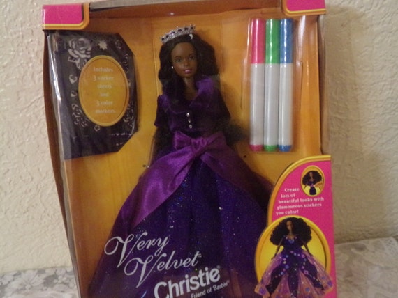 1998 Very Velvet Christie Barbie NIB Dolls Toys etna.com.pe