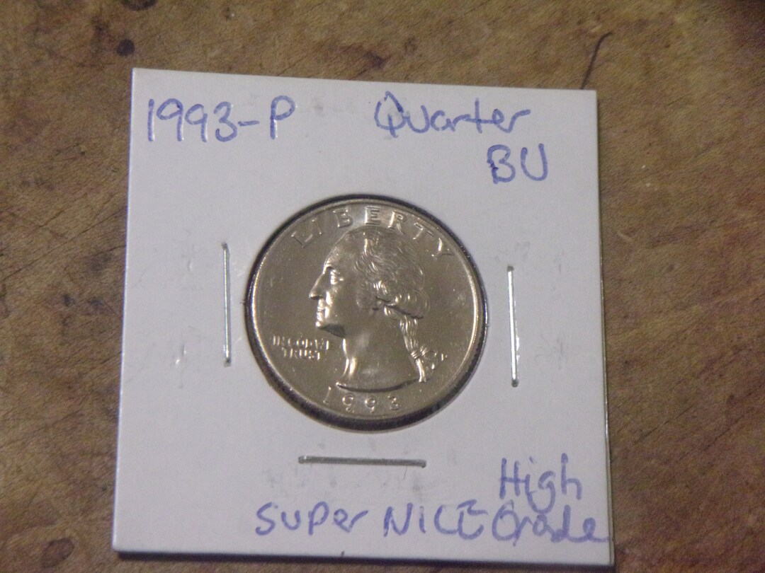 1993-S Proof Washington Quarter - Etsy España