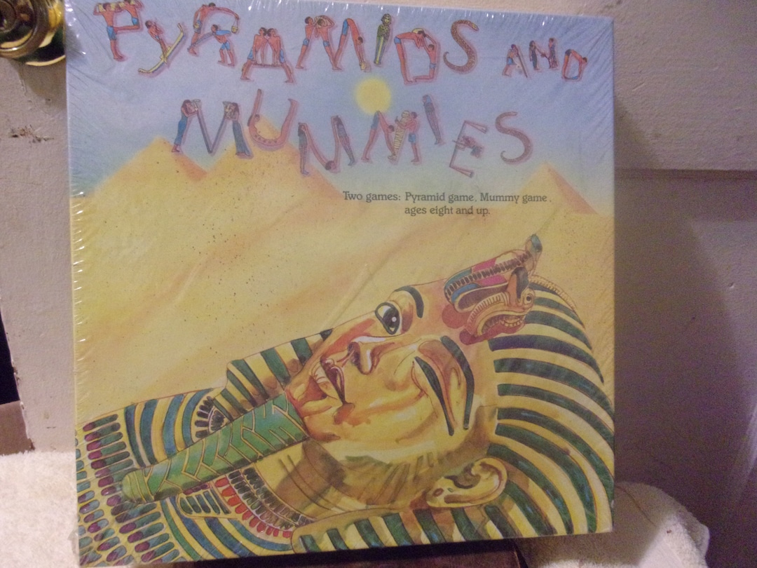 New Rare Sealed 1988 Pyramids and Mummies Board Game Gift - Etsy