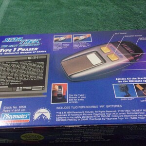NEW 1994 Star Trek the Next Generation Type 1 Phaser by Playmates - Etsy