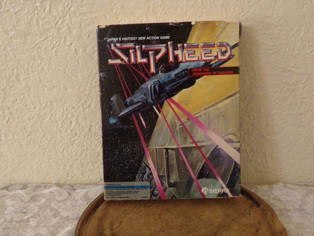 1988 Silpheed Computer Game by Sierra 3.5" Disk MS-DOS - Etsy