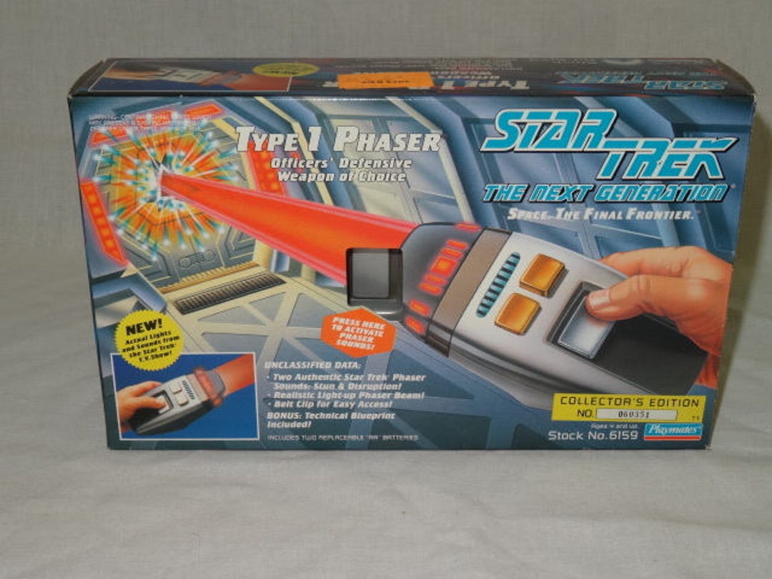 NEW 1994 Star Trek the Next Generation Type 1 Phaser by Playmates - Etsy