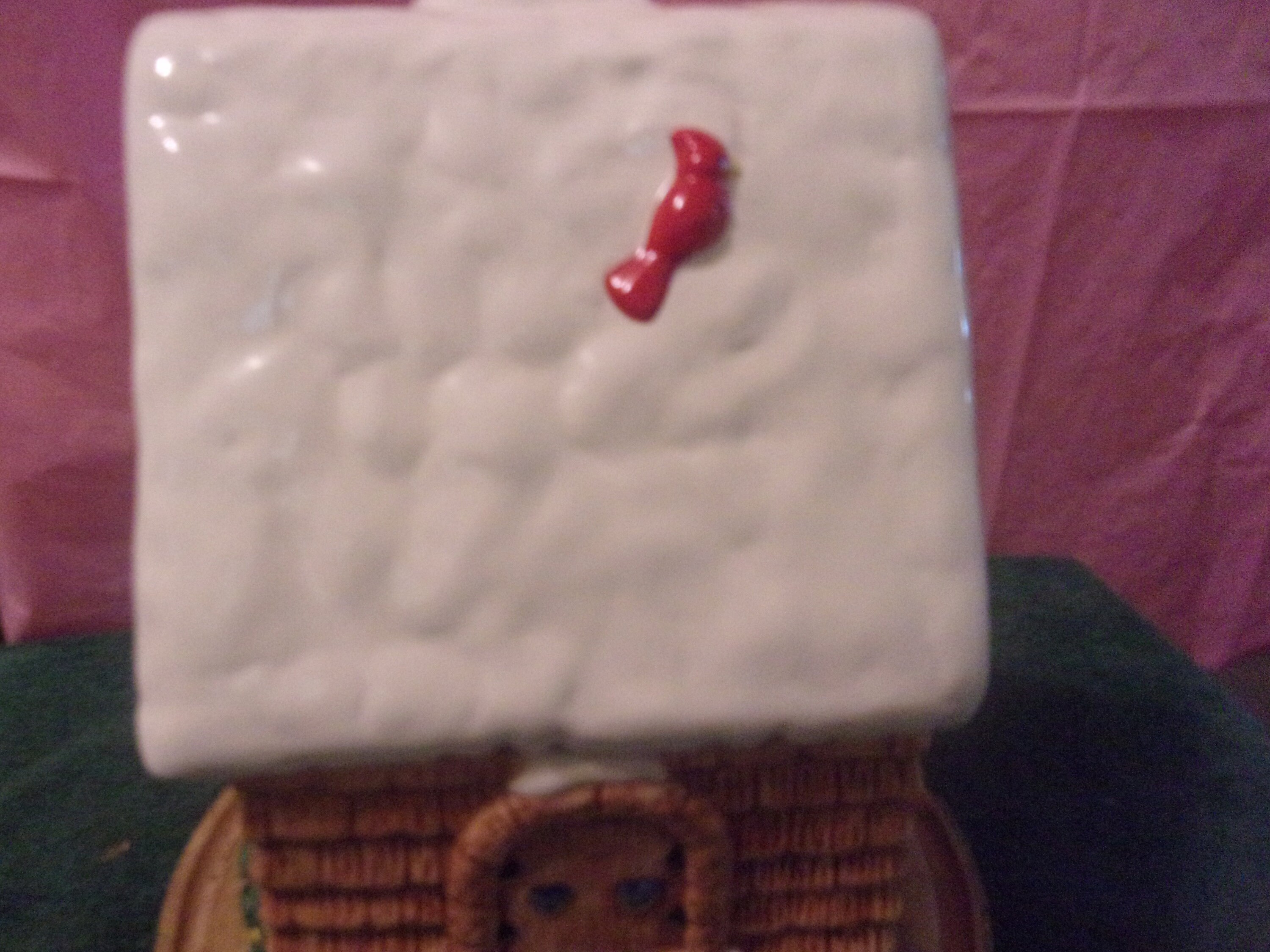 Vintage The Cook's Bazaar Santa Toyland House Cookie Jar | Etsy