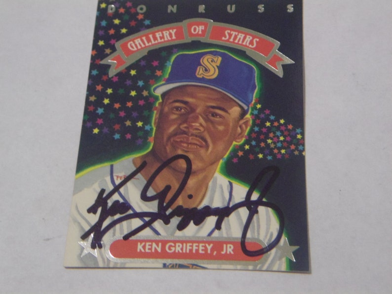 1992 Donruss Gallery of Stars Ken Griffey Jr GS-8 - Etsy