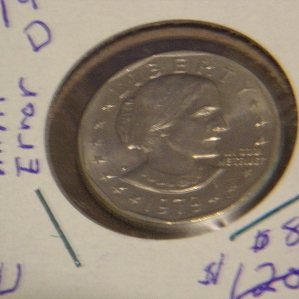 1979 Susan B Anthony Dollar - Etsy