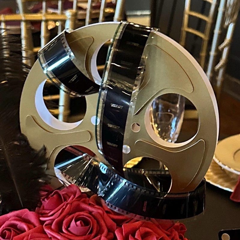 Gold Film Reel Decor - Etsy