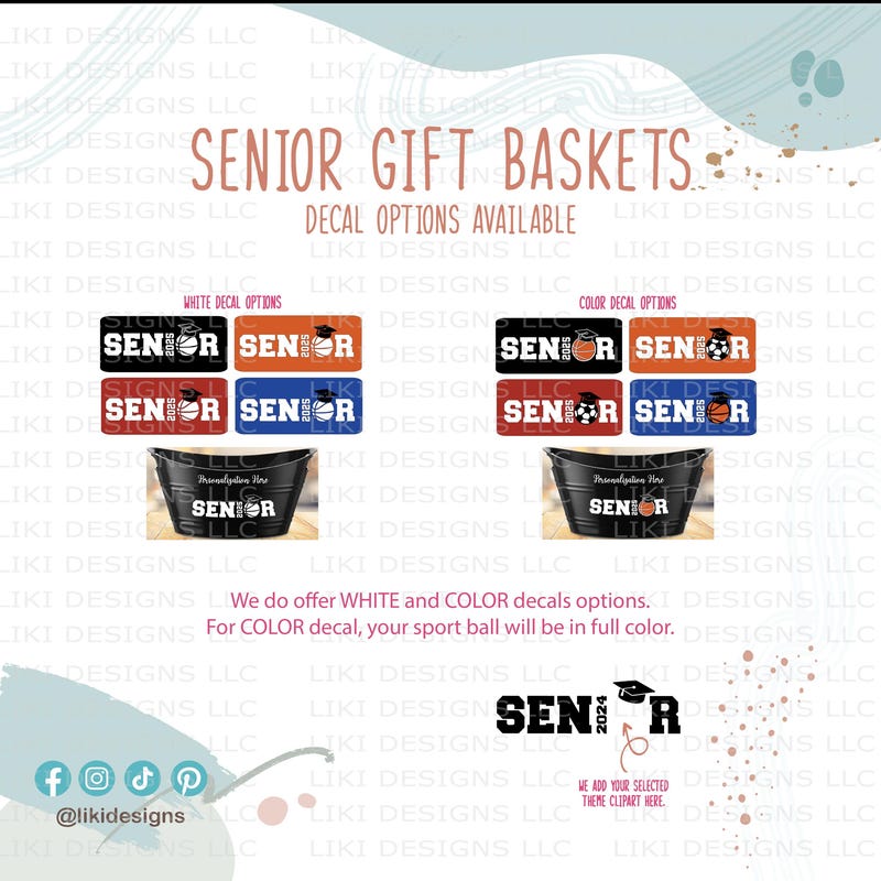 Senior Night Gift Basket - 60+ Gift Ideas for 2025