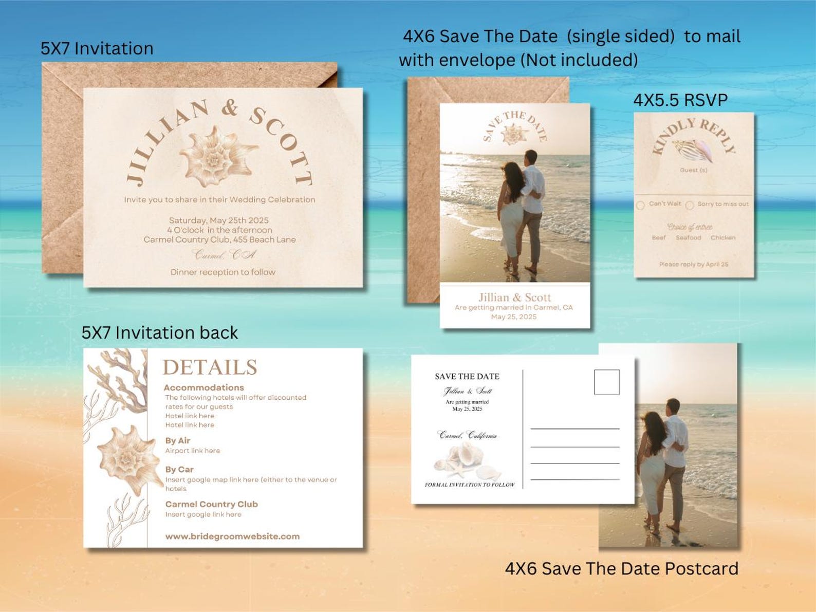 Seaside Wedding Welcome Sign: Beach Wedding Decor (digital Download) - Etsy