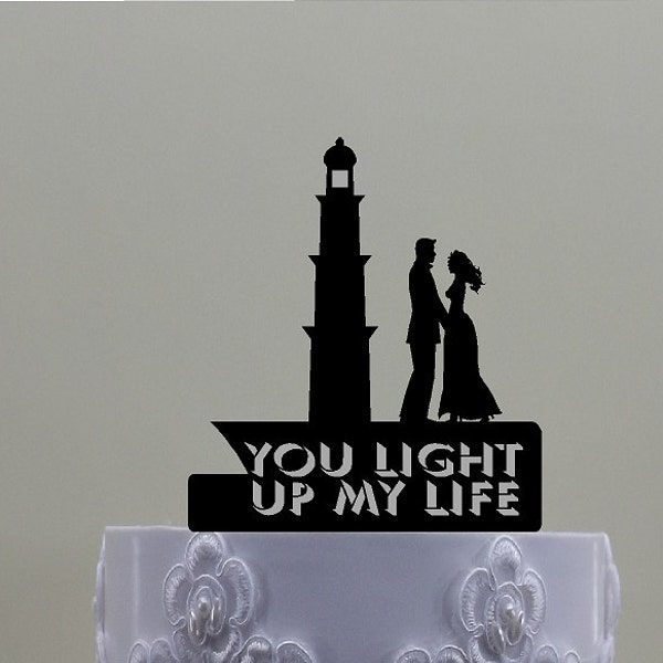Lighthouse Cake Topper - Etsy
