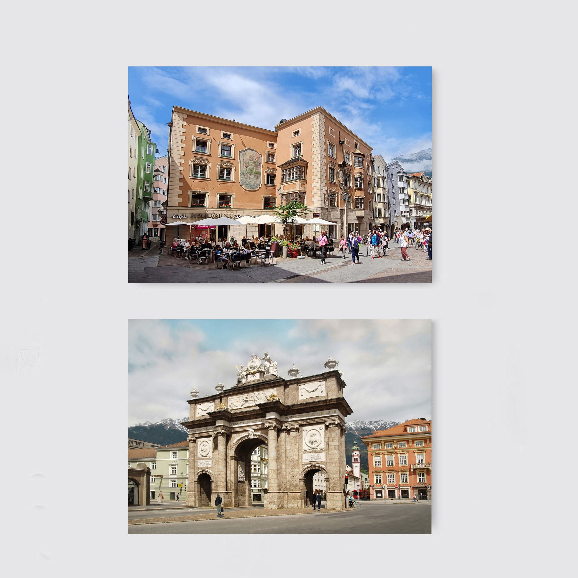 Innsbruck, Postcard Set, City Postcards, Postcard Gift Set, Travel ...