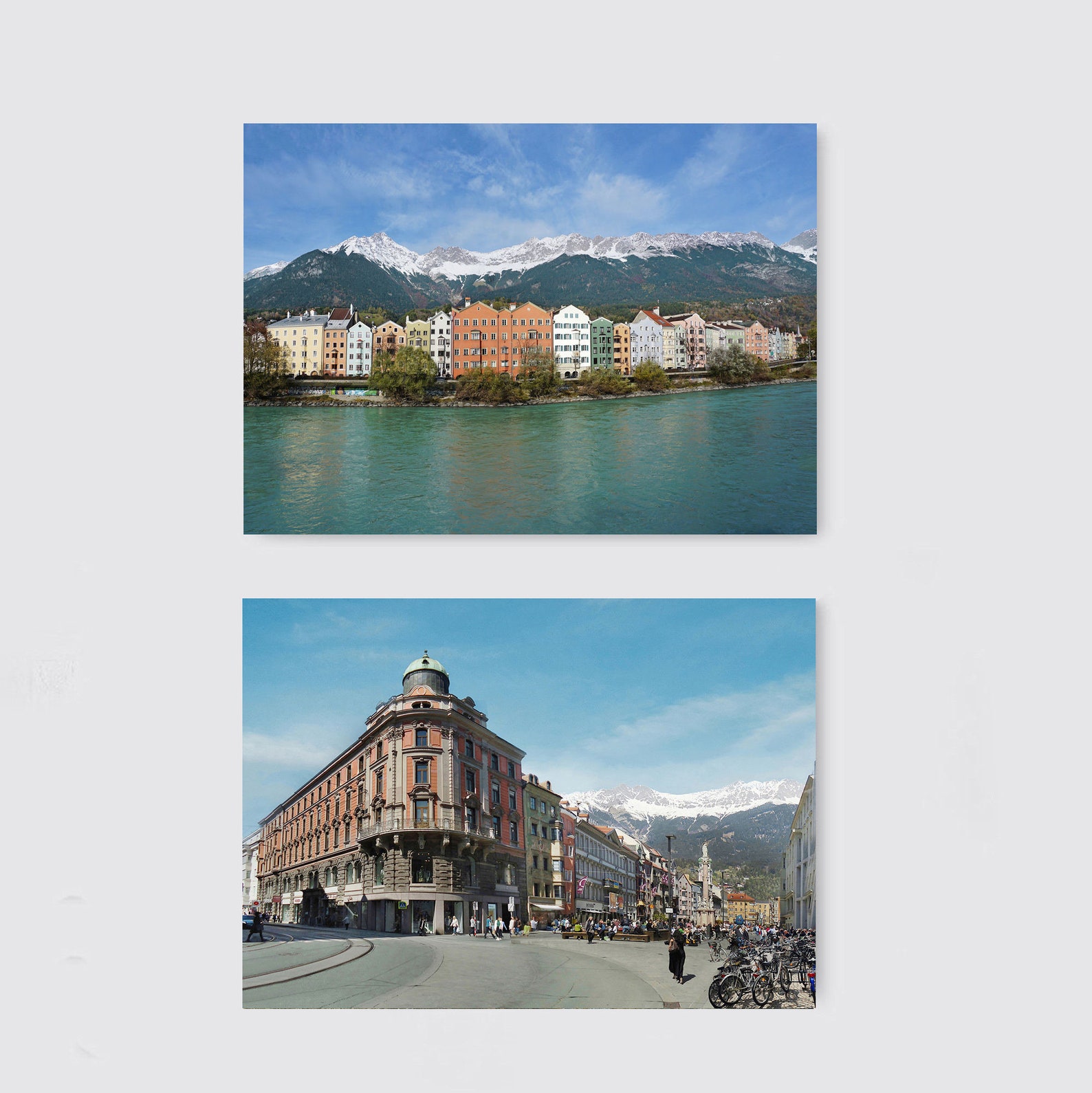 Innsbruck, Postcard Set, City Postcards, Postcard Gift Set, Travel ...