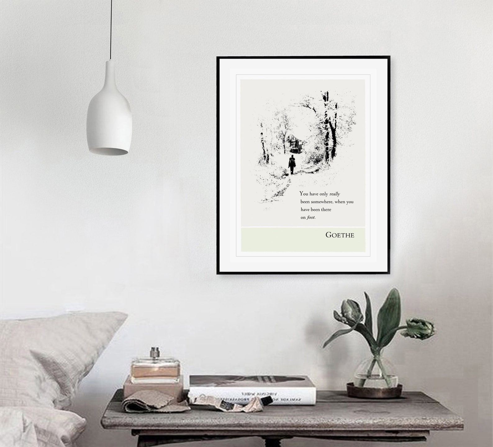 Goethe Print, Literary Art Print, Literature Poster, Gift for Her ...