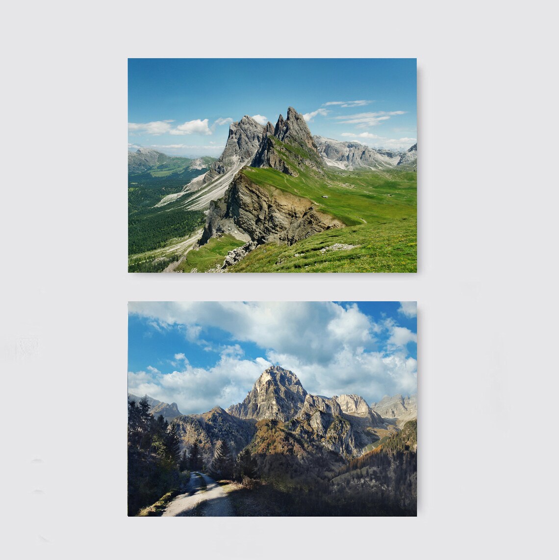 Alpine Postcards, Postcard Set, Alpine, Austria Alps, Art, Mountain ...