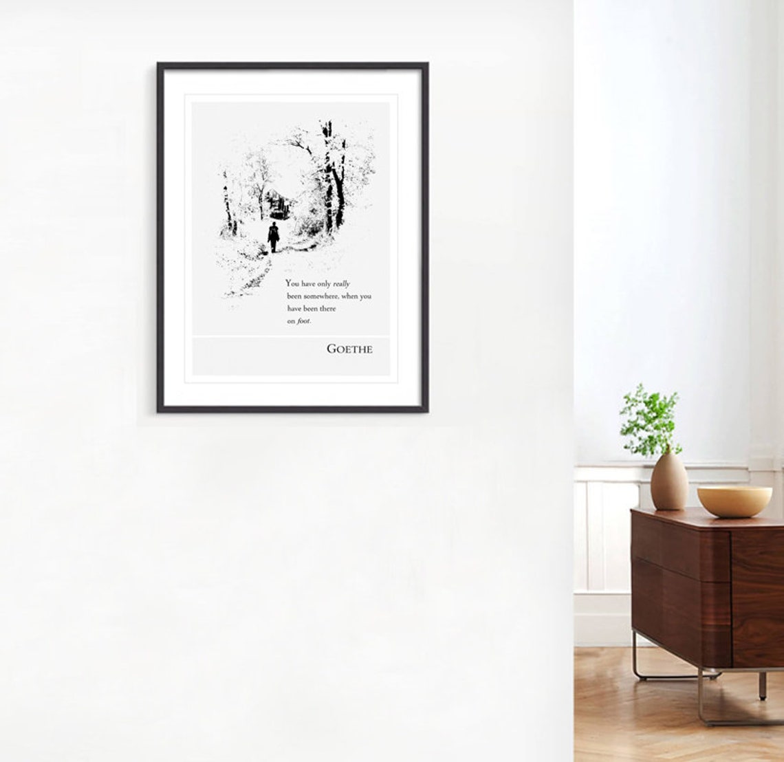 Goethe Print, Literary Art Print, Literature Poster, Gift for Her ...