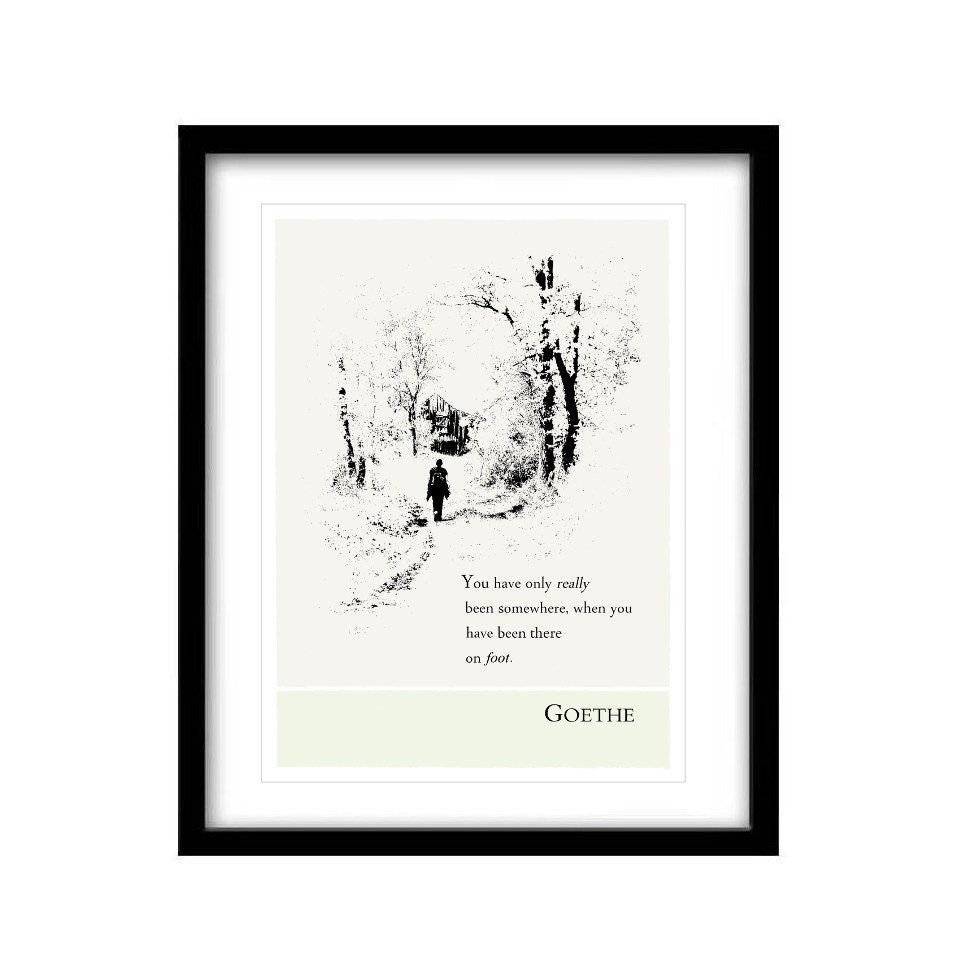 Goethe Print, Literary Art Print, Literature Poster, Gift for Her ...