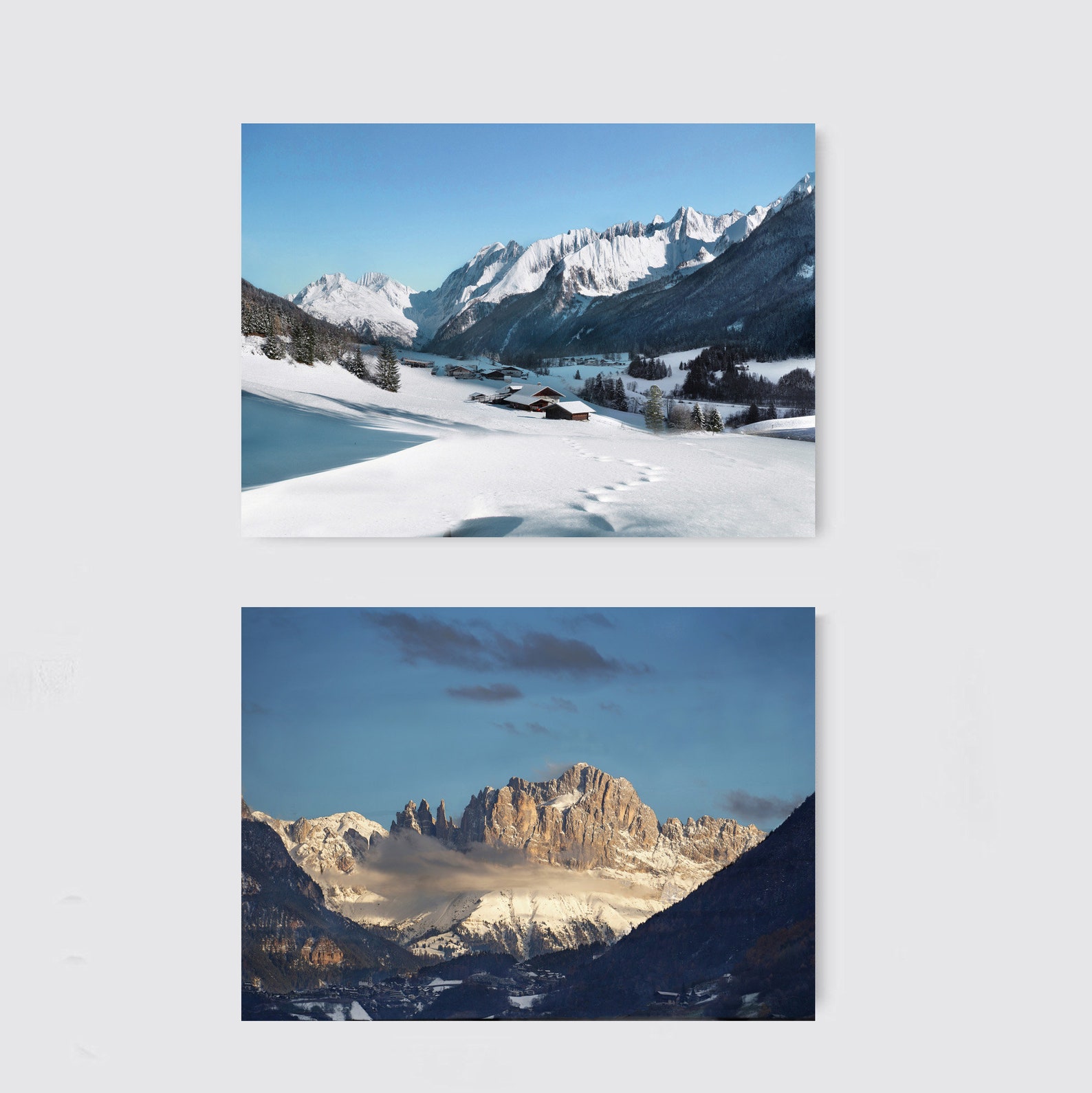 Alpine Postcards, Postcard Set, Alpine, Austria Alps, Art, Mountain ...