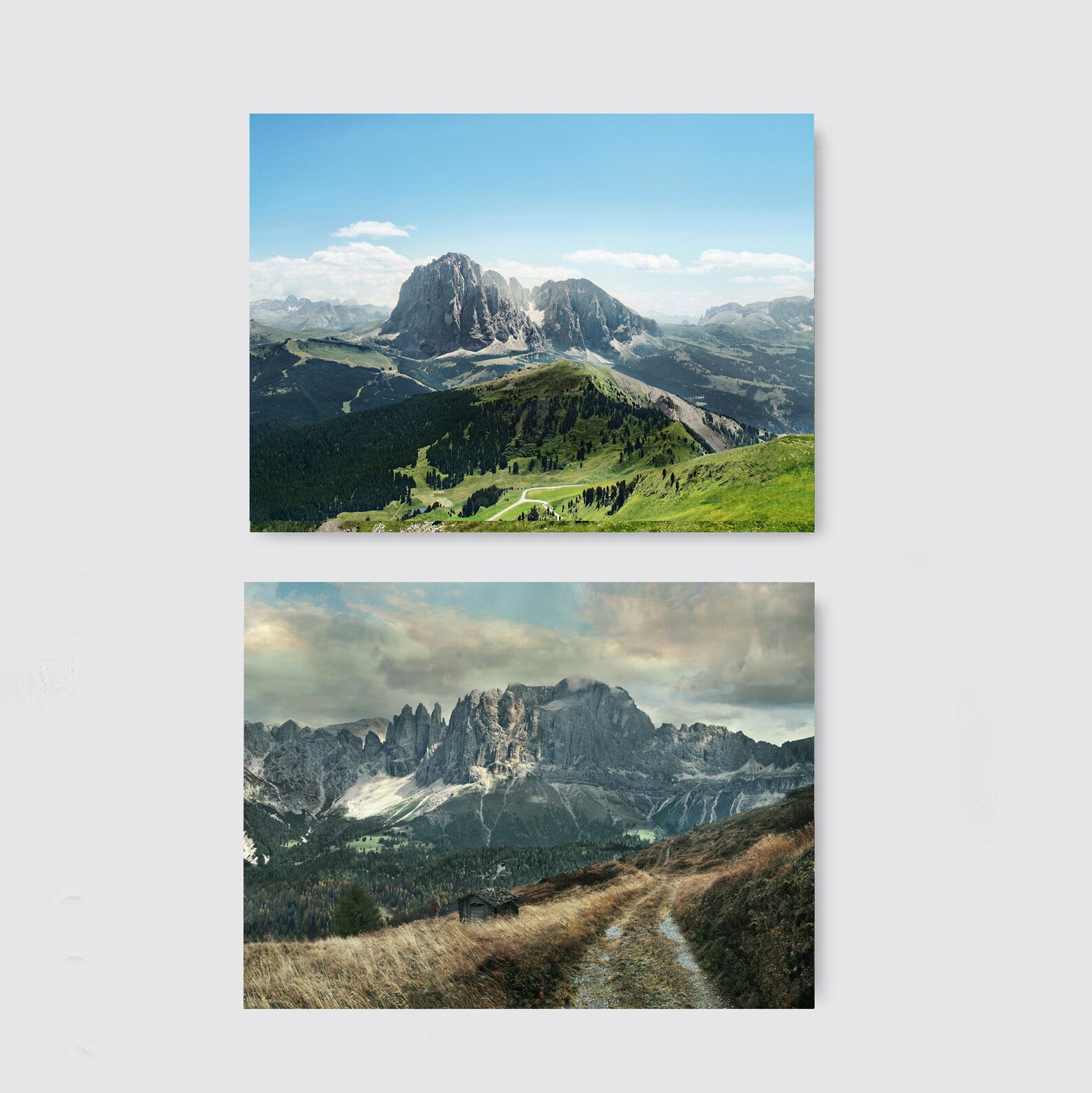 Alpine Postcards, Postcard Set, Alpine, Austria Alps, Art, Mountain ...