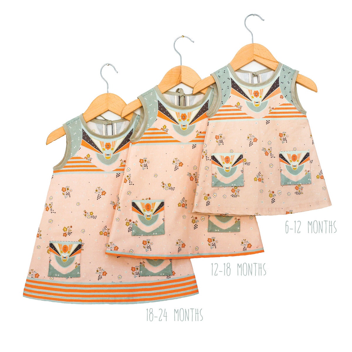 Make your own dress-Baby dress pattern-Grandmother gift-Do it | Etsy