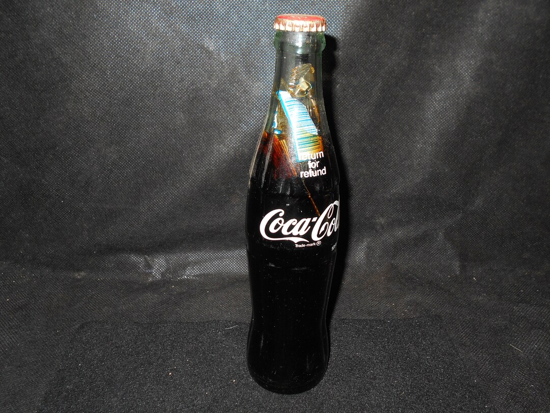Unopened 10 Oz. Coca Cola With Peanut Wrapper Inside - Etsy