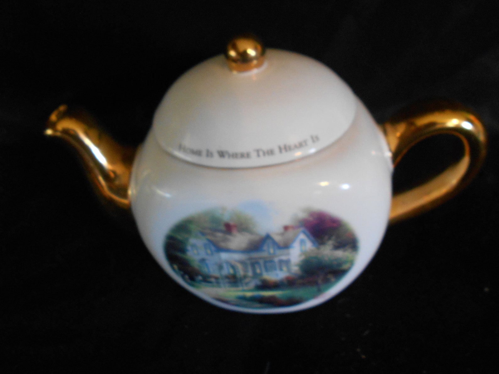 Thomas Kinkaid Teapot - Etsy