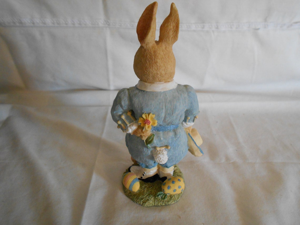 Bentley Bunny Easter Figurine - Etsy