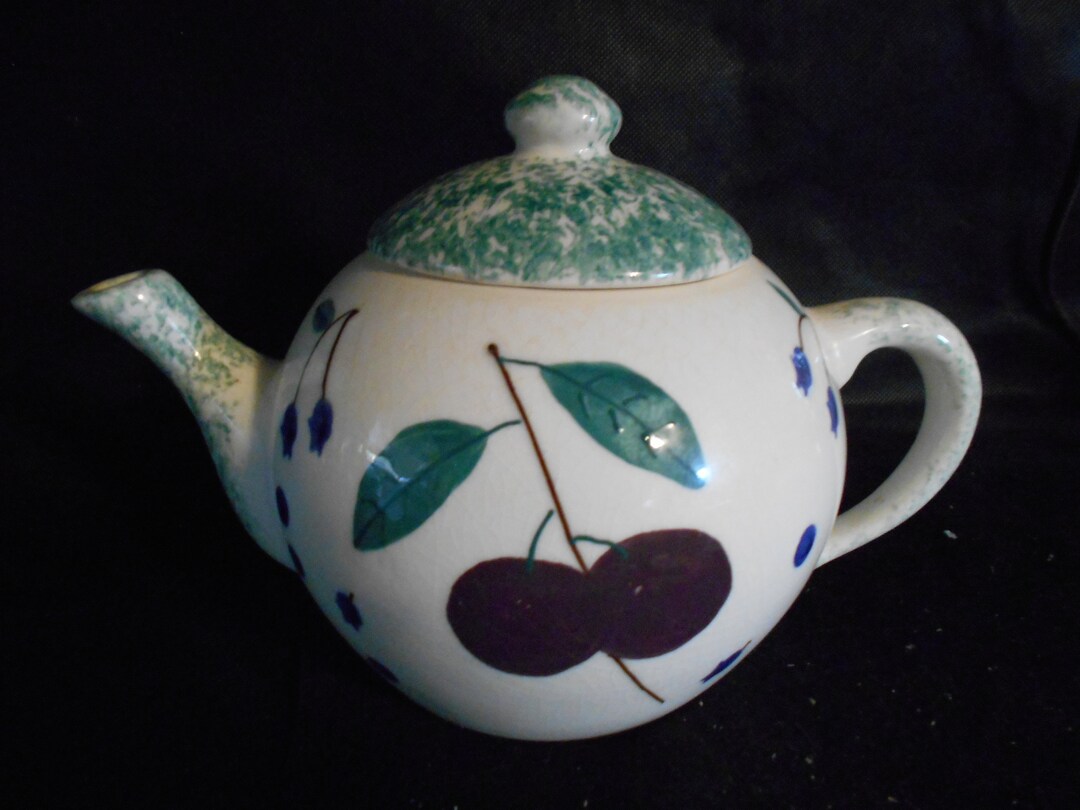 Hartstone Fruit Salad Teapot - Etsy