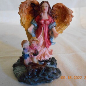 Guardian Angel Watching Over Two Children - Etsy