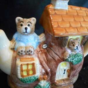 Tee Nee Two Little Bears in Boot Teapot - Etsy